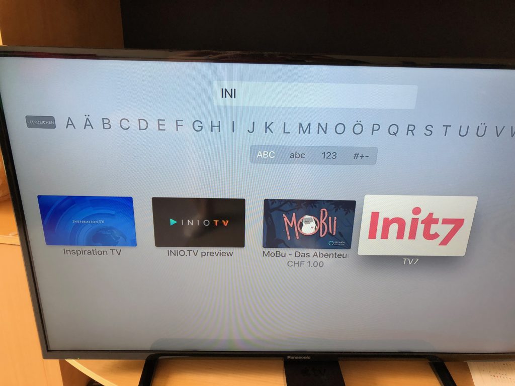 Init7 TV7: Offizielle TV7-App für Apple TV « think eMeidi
